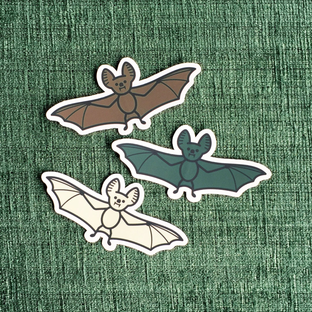 Schokolade Fledermaus Sticker Set - Halloween Sticker - Süße Sticker ...