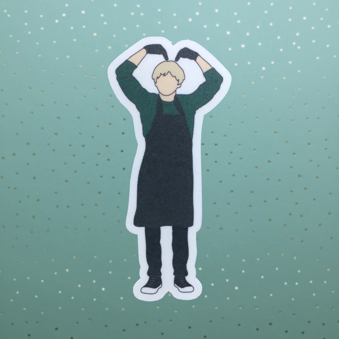 Heart Yoongi Sticker - BTS Stickers - Cute Stickers - K-pop Stickers ...