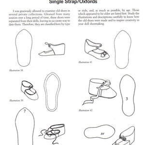 Make Doll Shoes! Workbook 1 - Etsy