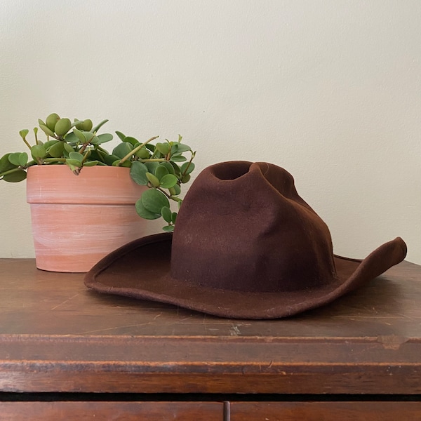 Felt Cowboy Hat - Etsy