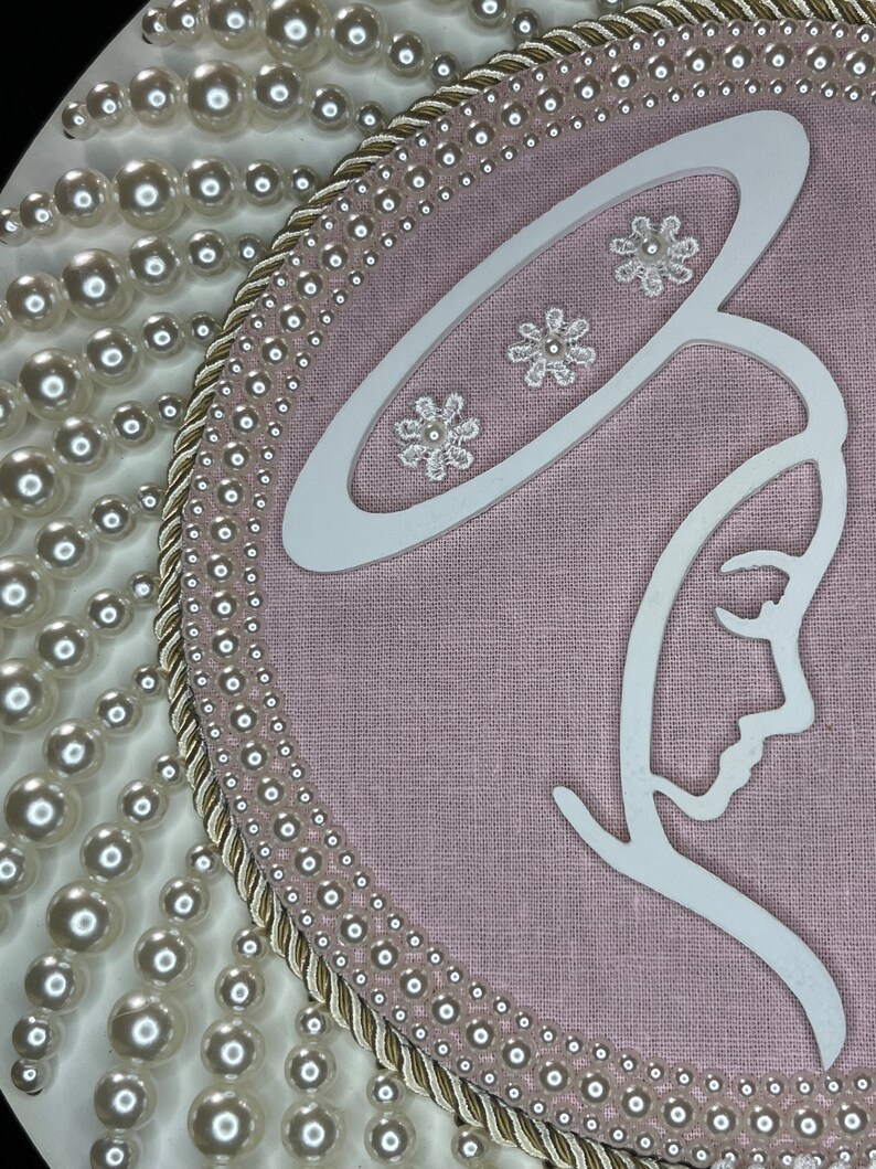 Mother Mary, Virgin Mary, Catholic Plate, Catholic Decoration, Plywood ...