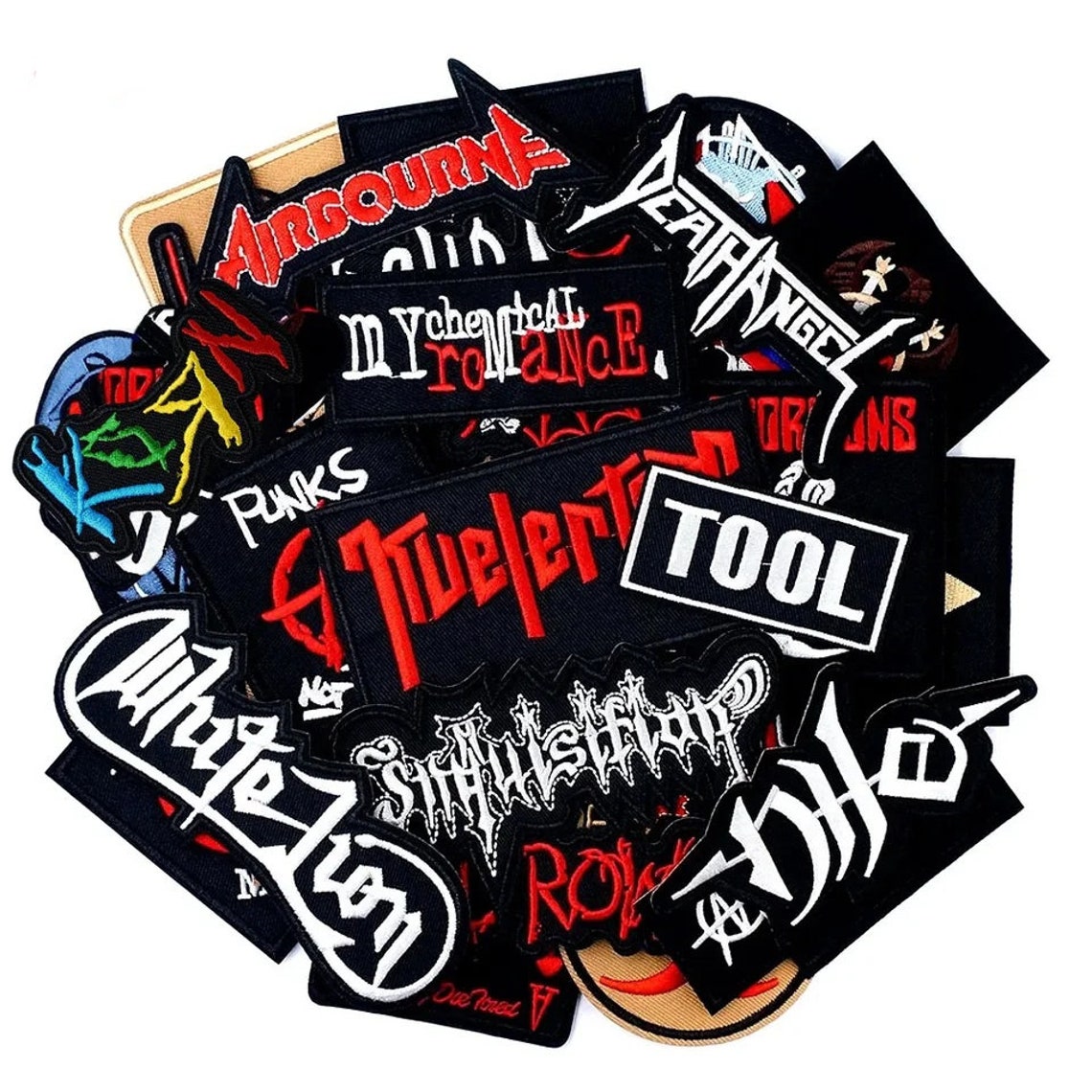 Iron-on Patches, Iron-on Patches, Rock Patches, Different Models ...