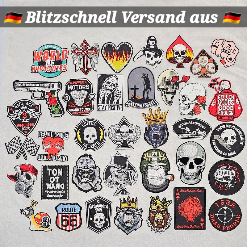 Embroidered Rock Patches - Etsy
