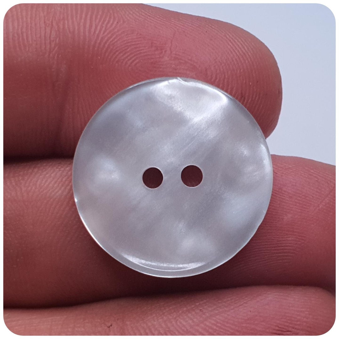 6 Pieces Button Buttons 20 Mm, 2 Cm Plastic Mother of Pearl Buttons ...