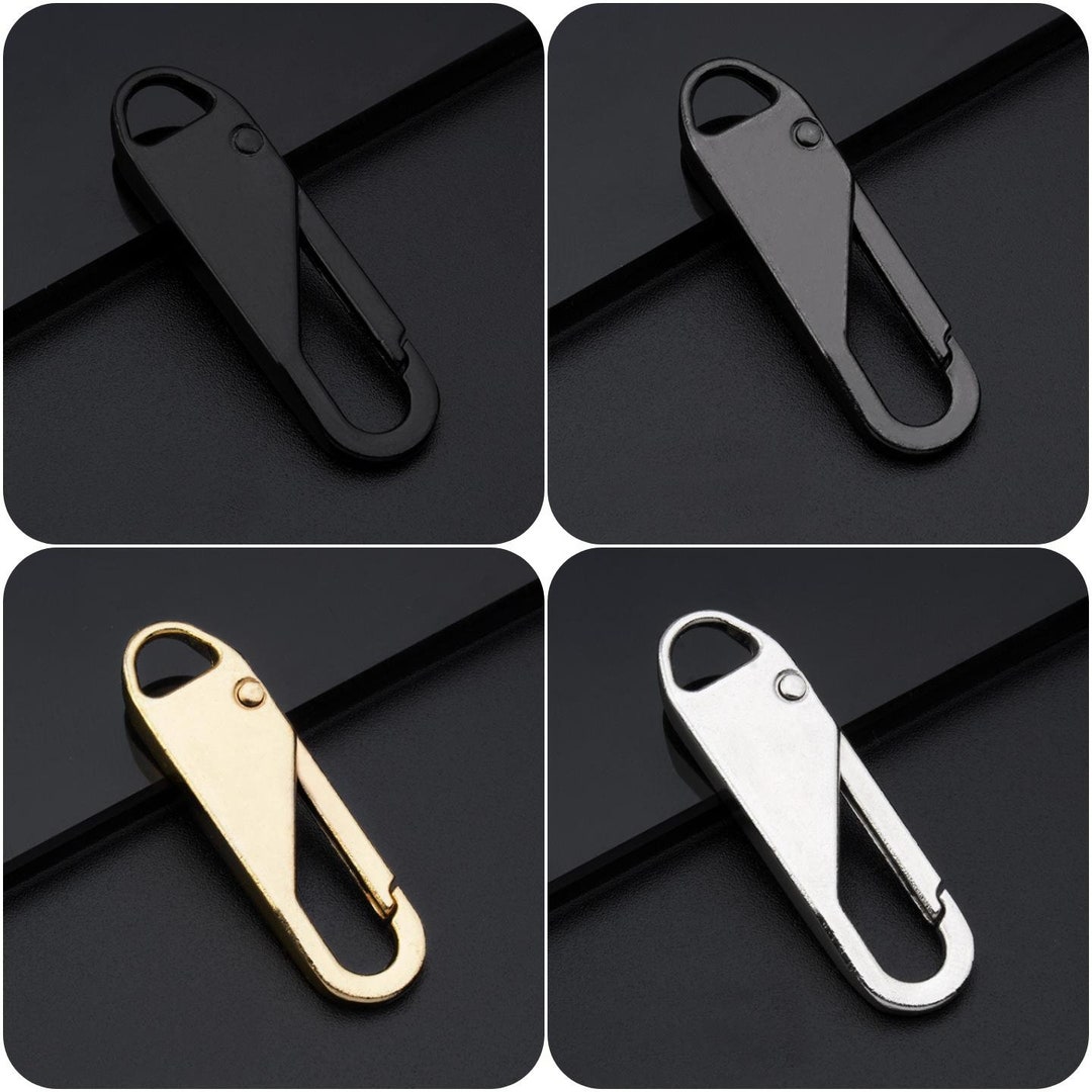 2x Zipper Puller Closure Puller Zipper Replacement Metal - Etsy