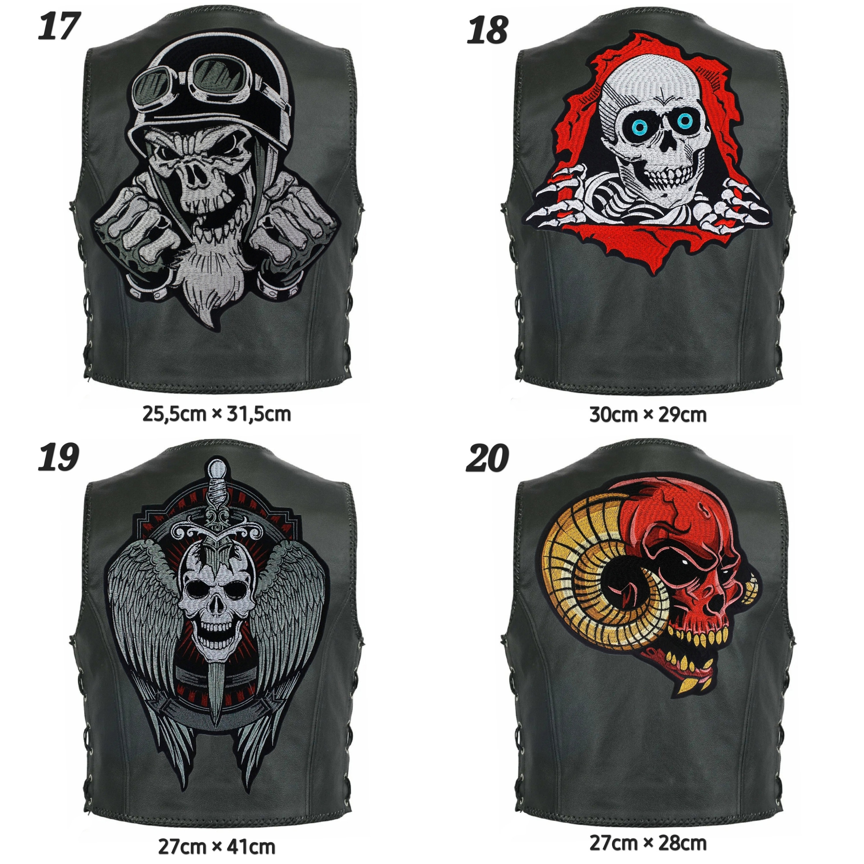 Patches for Patching On, Iron-on Patch, Biker Motorcycle Custom Cowl ...