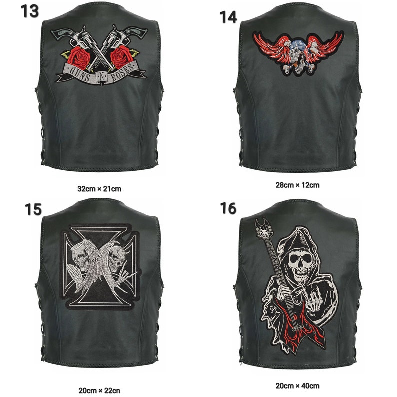 Patches for Patching On, Iron-on Patch, Biker Motorcycle Custom Cowl ...