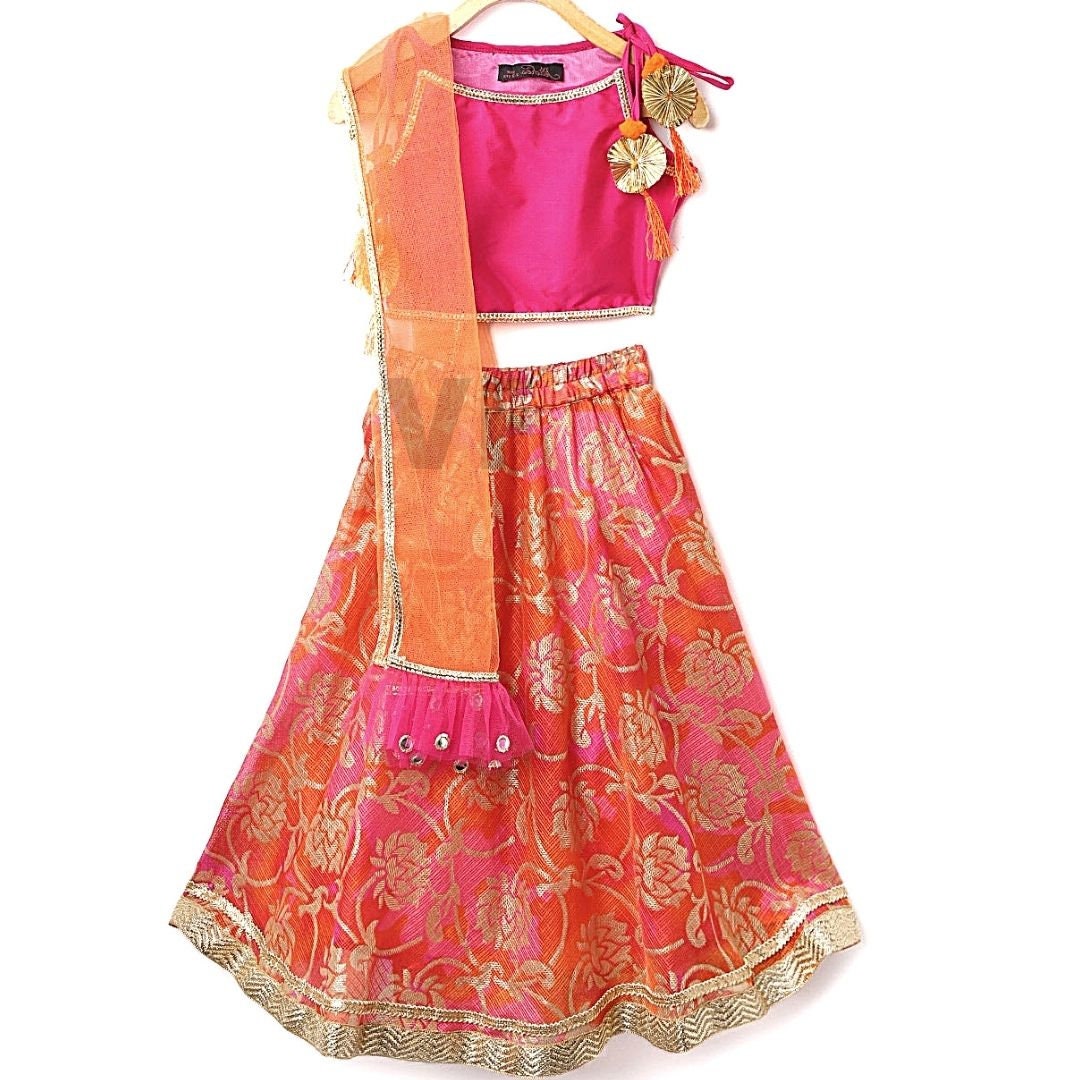 South Indian Traditional Dress For Kids
