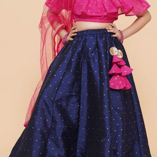 Traditional Handmade Indian Ethnic Kids Wear Lehenga Choli - Etsy