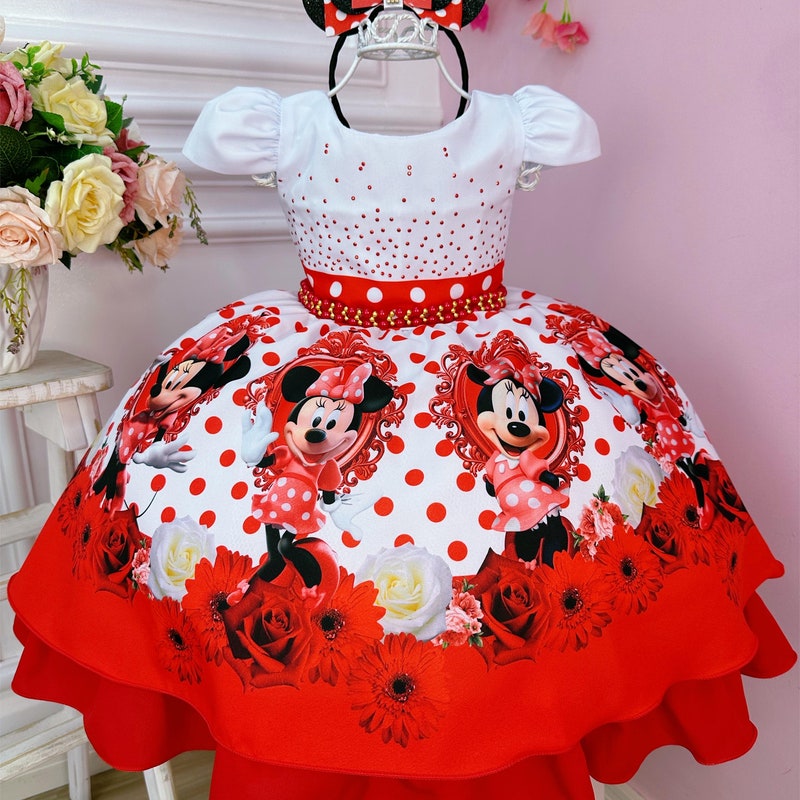 Minnie Mouse Dress - Etsy