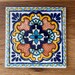 Black Frame 5x5 Talavera Tile Shadow Box Single Frame / Talavera ...