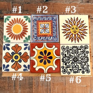 Black Frame 5x5 Talavera Tile Shadow Box Single Frame / Talavera ...