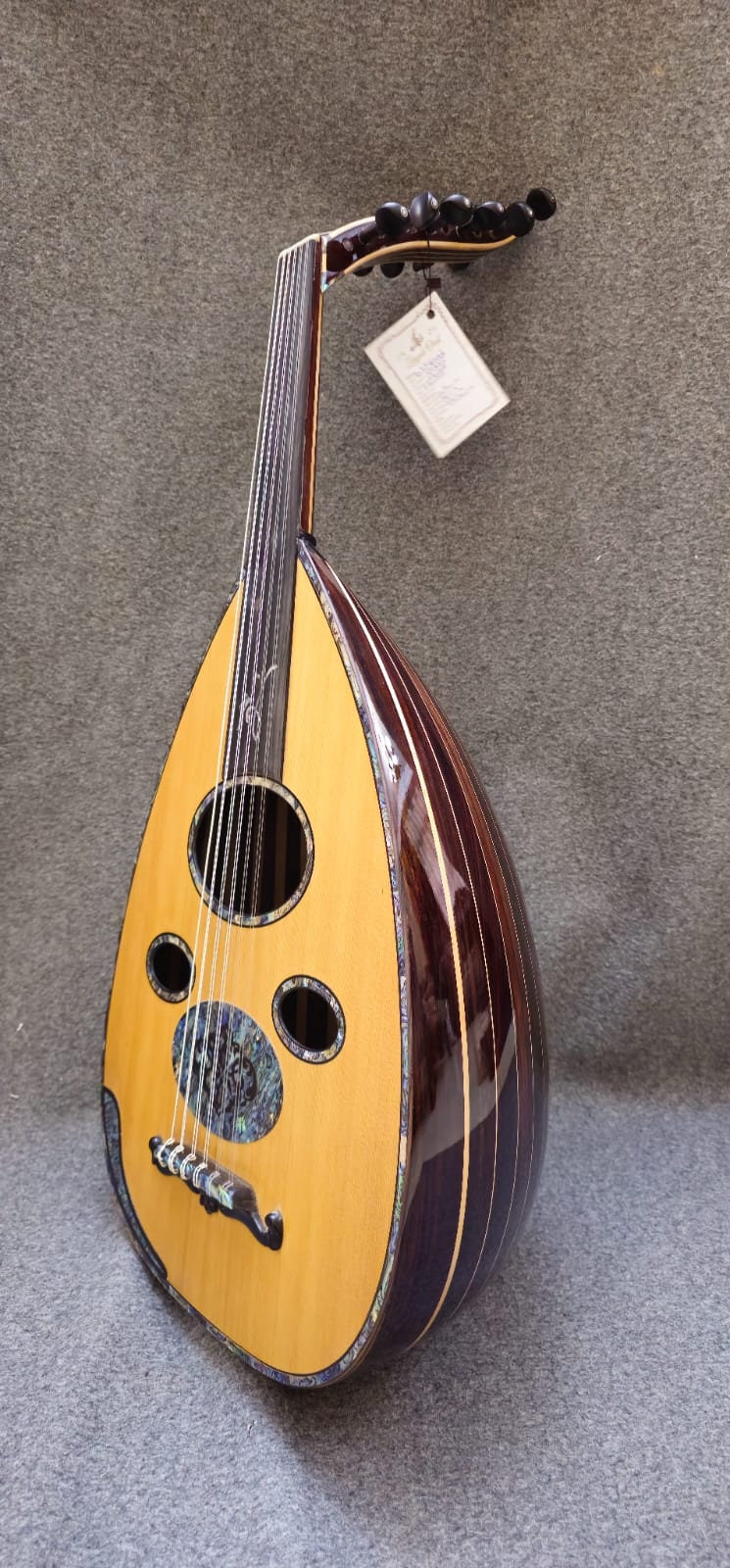 High Quality Oud Made by Zeryab Iraq Style Rose Wood Oud Instrument - Etsy