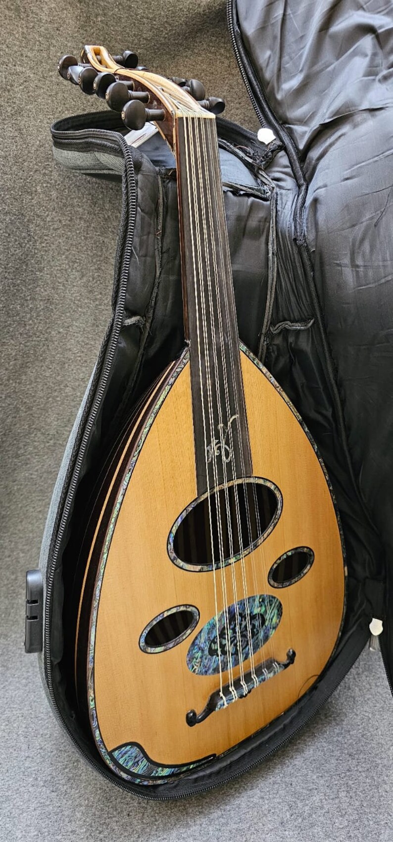 High Quality Oud Made by Zeryab Iraq Style Rose Wood Oud Instrument - Etsy