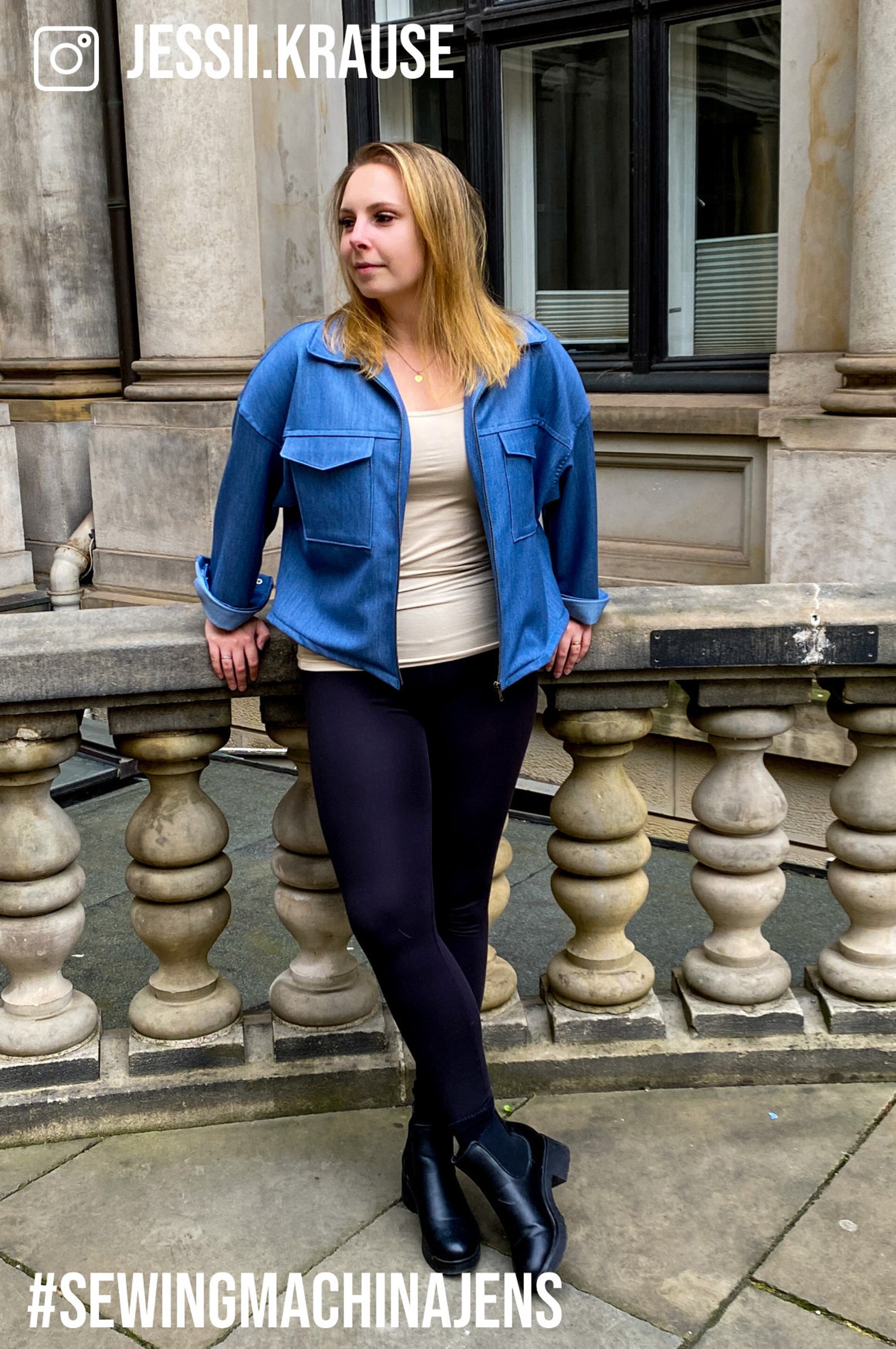 Oversized Jacket Jens PDF Sewing Pattern With Video Tutorial ...