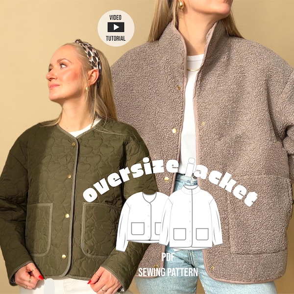 Puffer Coat Pattern - Etsy