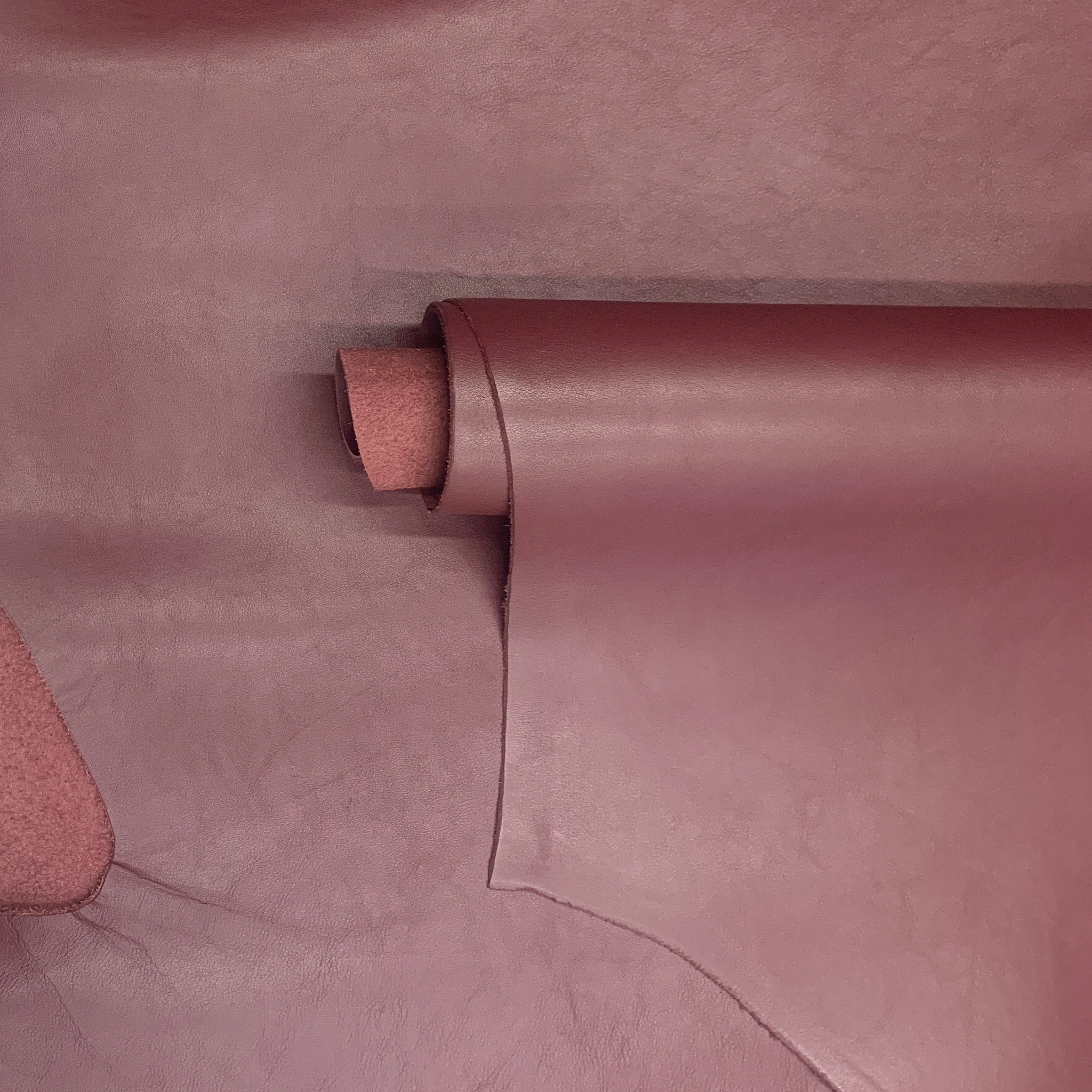 Burgundy Leather Nappa Full Grain Side | 1 Mm | 3 Oz | Real Natural ...