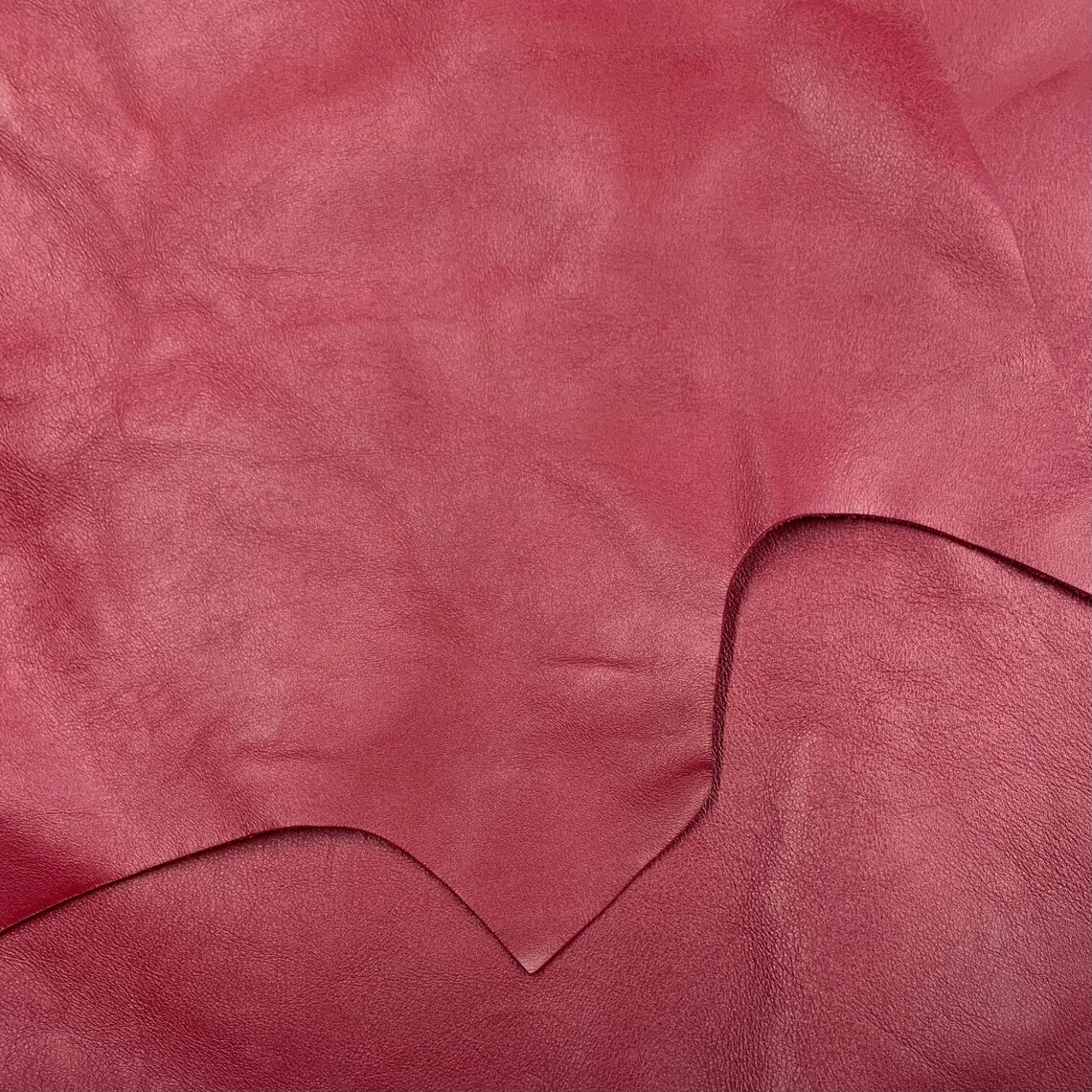 Burgundy Leather Soft Textured Cow | Vine Red | 1.5mm |4 Oz | Real ...