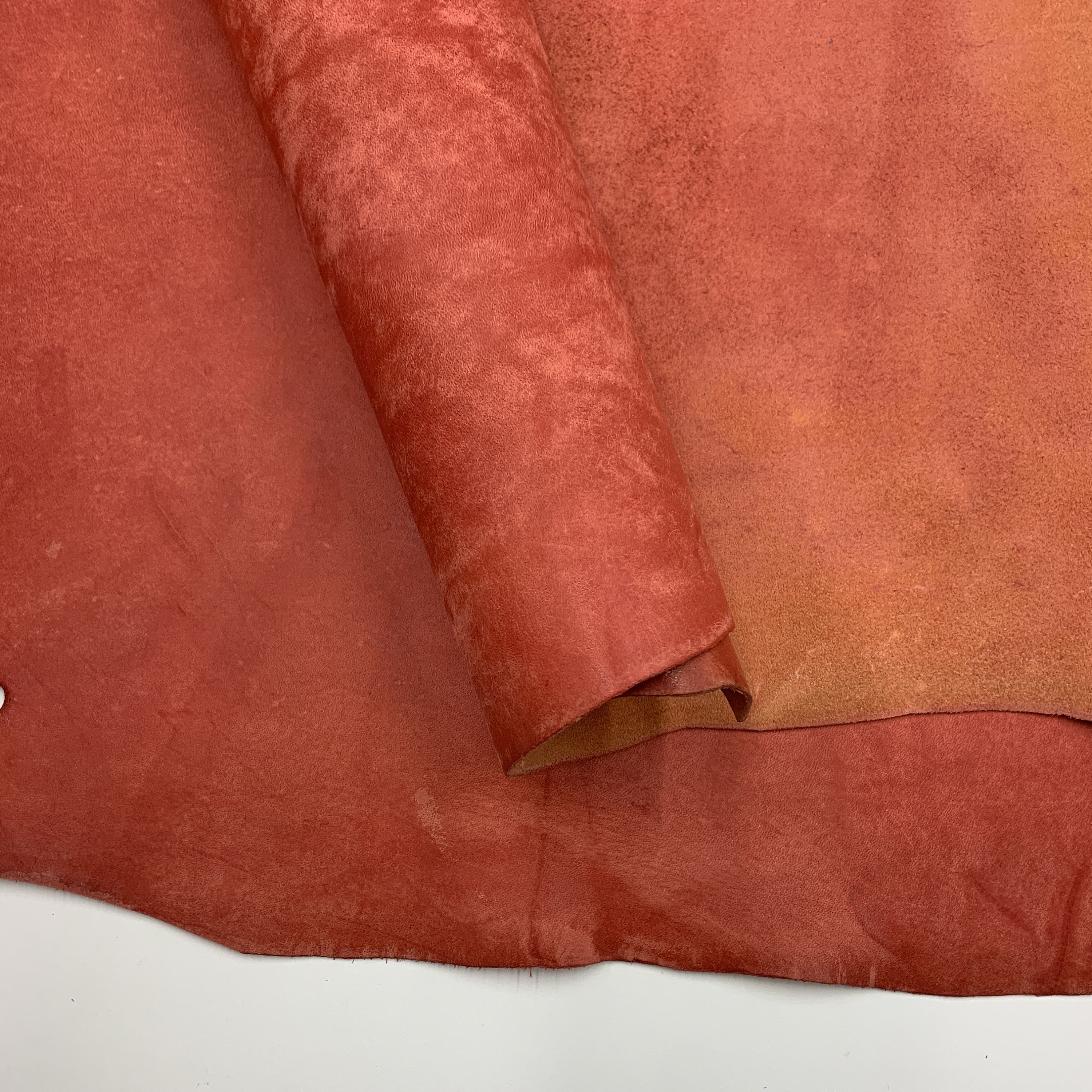 Red Leather | Maya Pueblo Vegetable Tanned Sheets | Top Grain 1.4 Mm 3 ...