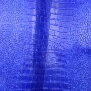 Crocodile Reptile Embossed Leather Gray Green Red Yellow Blue 0.8-1.0 ...