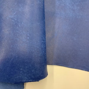 Blue Leather Royal Azure | Maya Pueblo Vegetable Tanned Sheets | Top ...