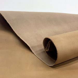 Light Brown Leather | 100% Real Natural Cow Leather | 1.0-1.2 Mm 3 OZ ...