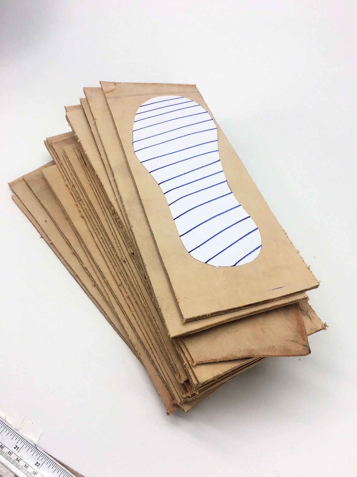 Leather Soles Pre-cut Sheets 4.5mm 11 OZ for Sandals - Etsy