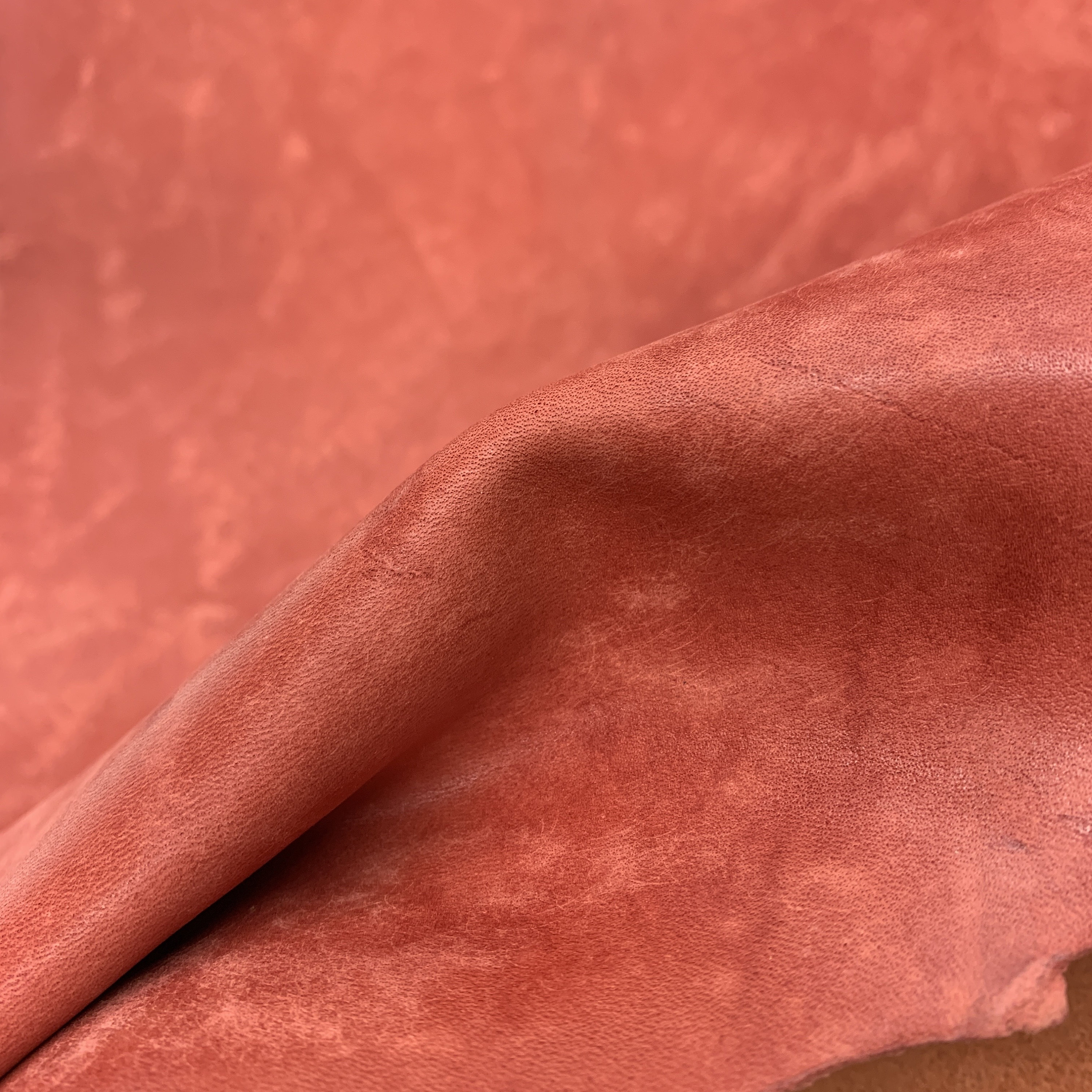 Red Leather | Maya Pueblo Vegetable Tanned Sheets | Top Grain 1.4 Mm 3 ...