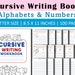 Alphabet and Numbers Handwriting Practice Workbook, Cursive Sentences ...