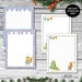 CHRISTMAS Printable Stationery Bundle of 12 Lined and Unlined Writing ...