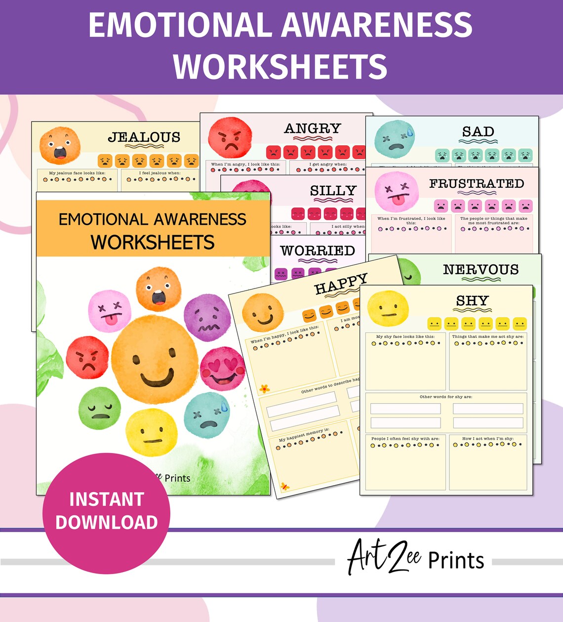 Kids Mental Health Toolkit: Coping Skills, Emotions (printable) - Etsy