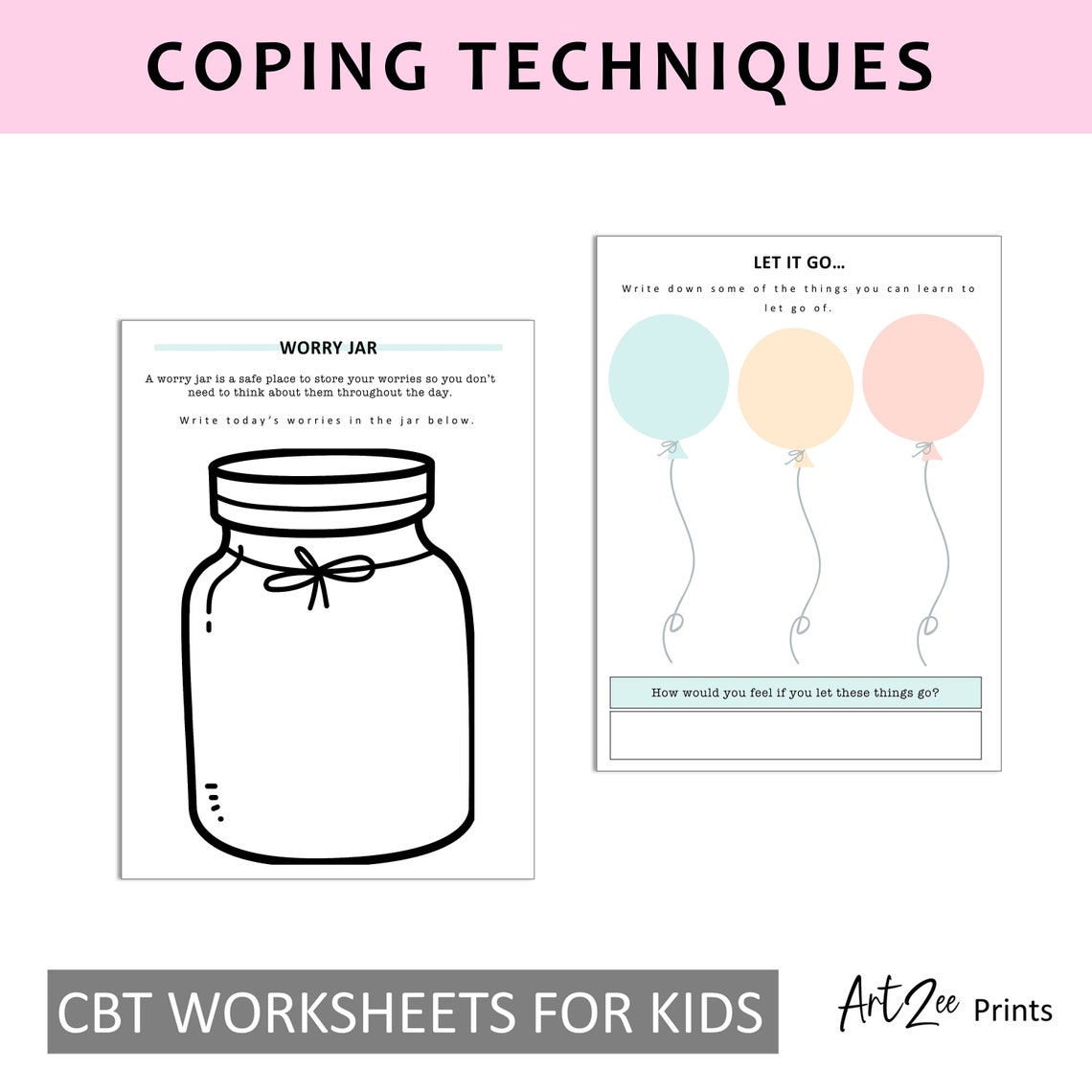 Mental Health Workbook CBT Worksheet Trauma Workbook - Etsy