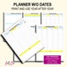 Summer School Planner Printable Undated Calendar Weekly - Etsy