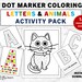 Dot-a-dot Printable, Dot Marker Activity Worksheets, Dab It Preschool ...