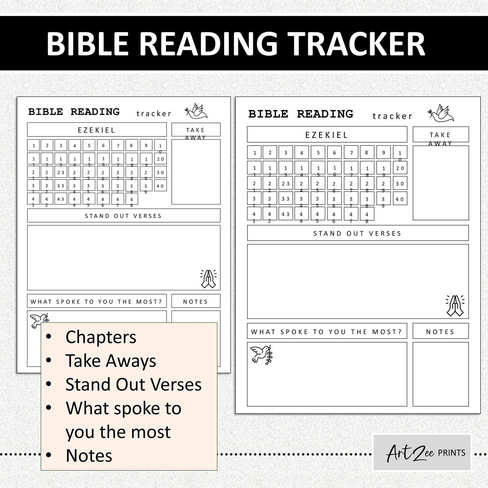 Faith Based Bible Scripture Study Journal Planner for Men and Women ...