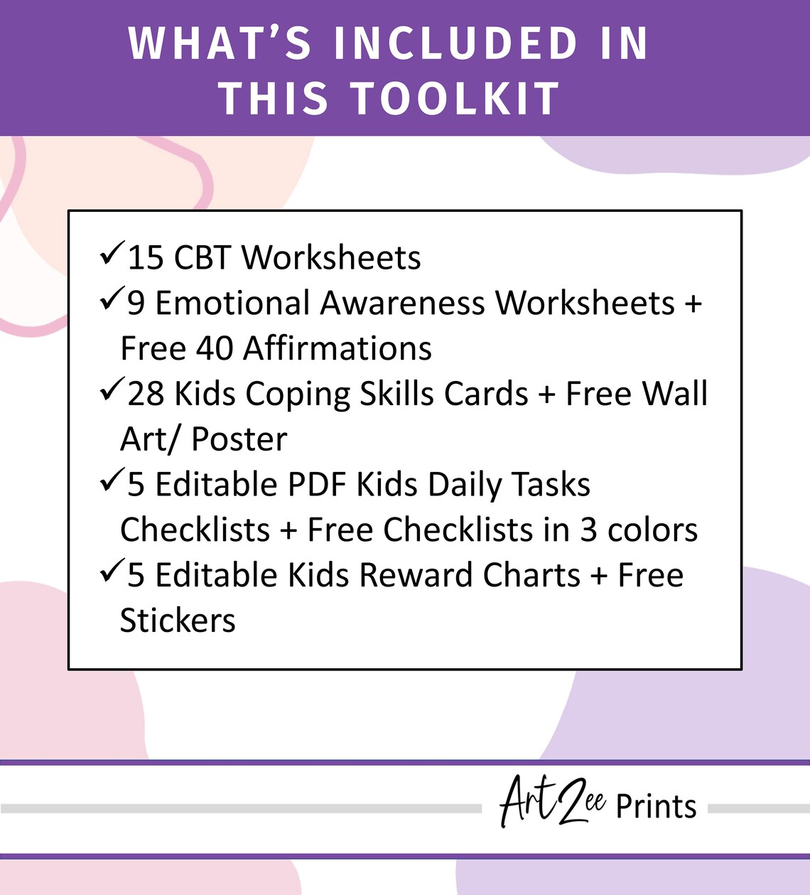 Kids Mental Health Toolkit: Coping Skills, Emotions (printable) - Etsy