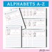 Alphabet and Numbers Handwriting Practice Workbook, Cursive Sentences ...