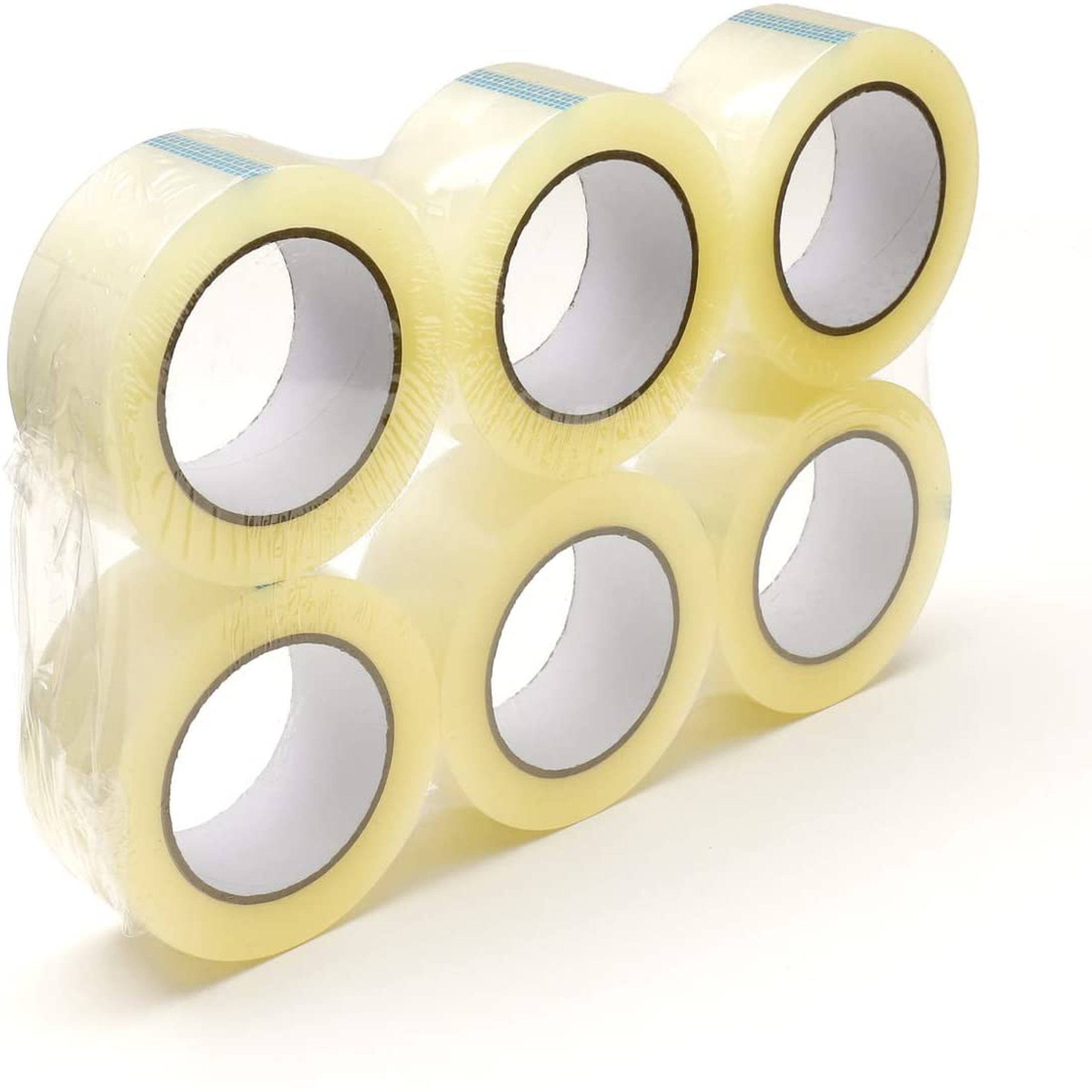 HD Clear Packaging Tape 6 ROLLS 2"x110 Yards 2mil Heavy Duty Tape ...