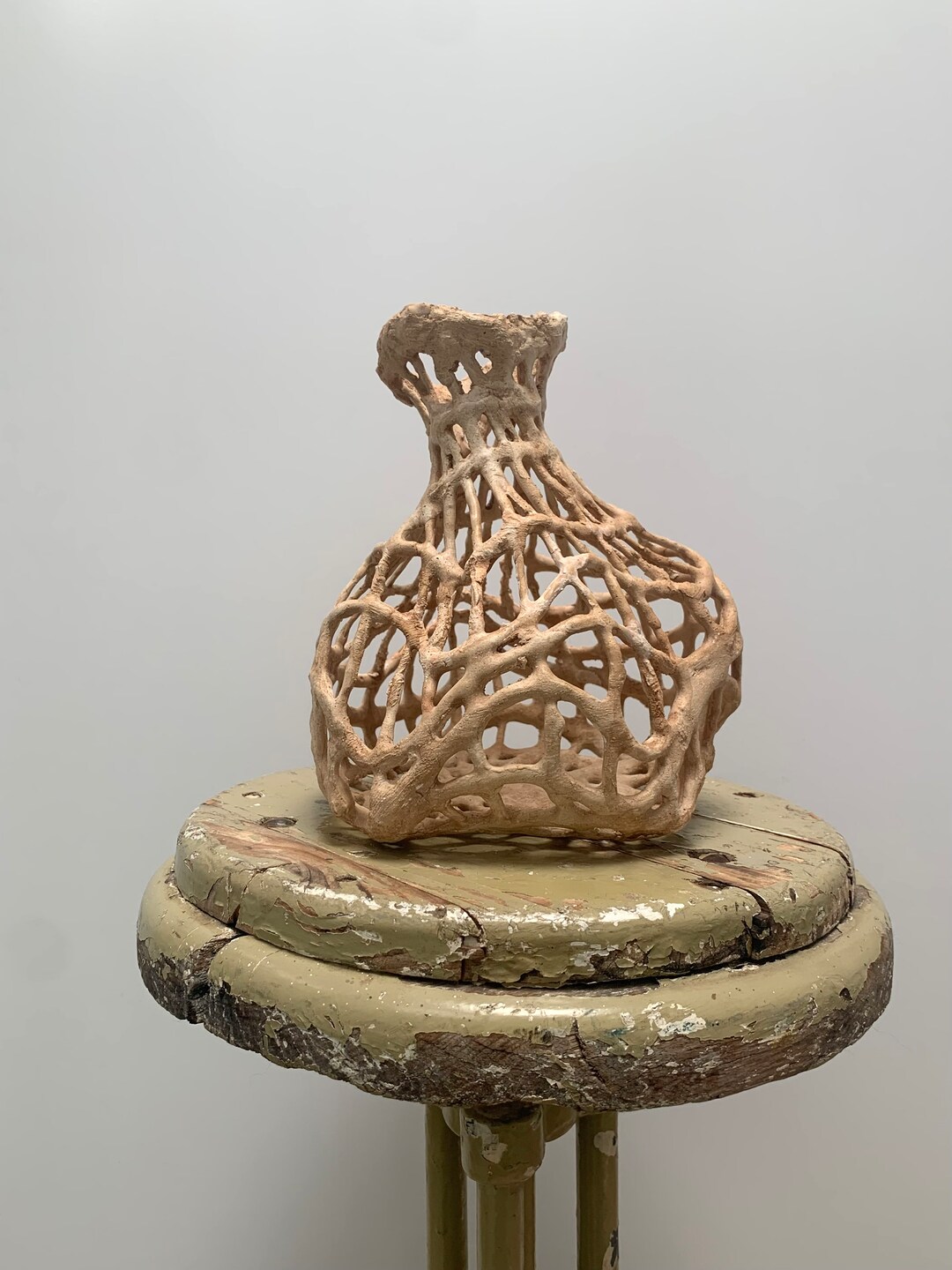 Plaster of Paris Vase - Etsy