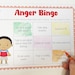 Anger Bingo With Calming Strategies - Etsy