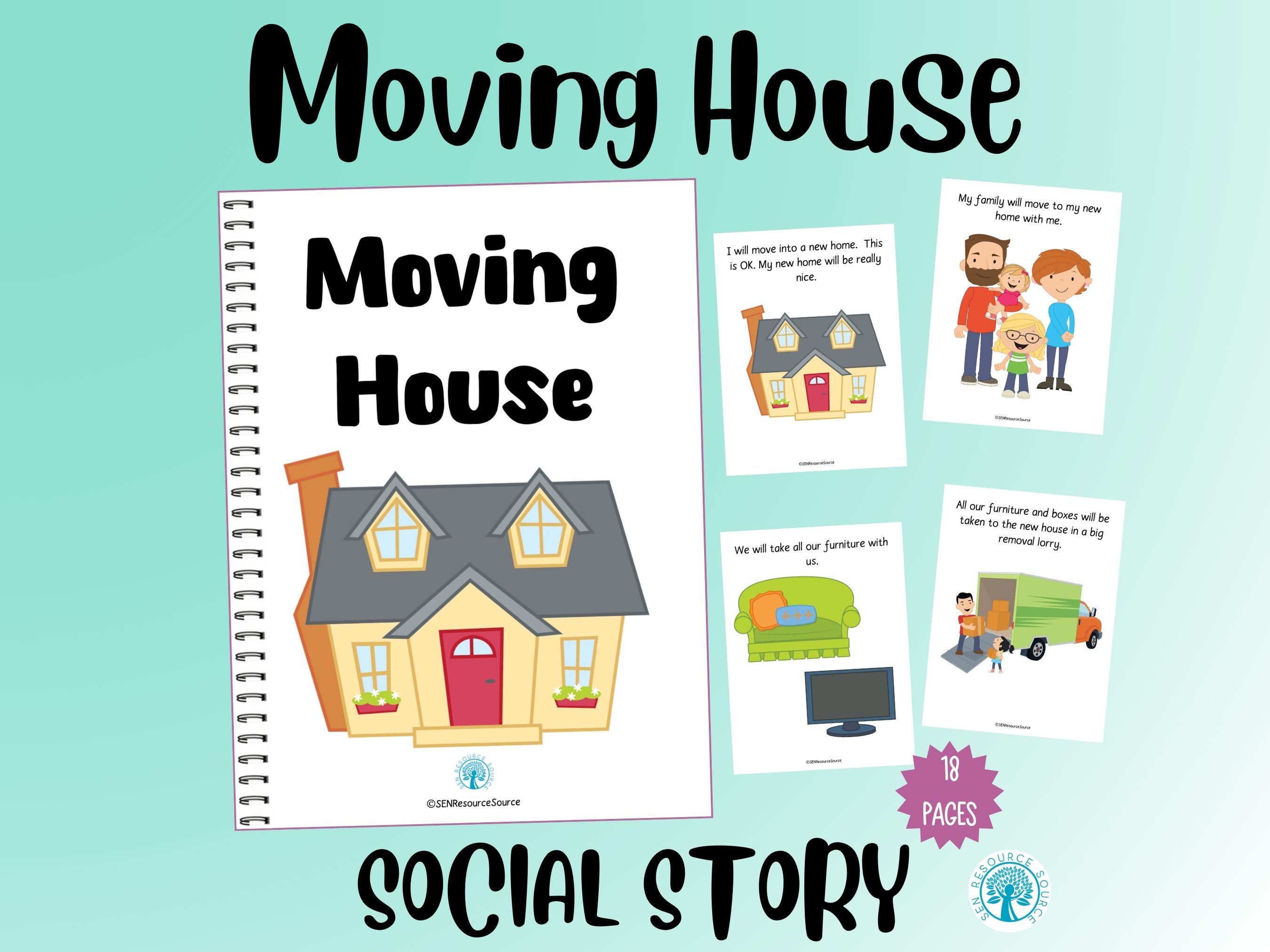 Moving House Social Story - Etsy