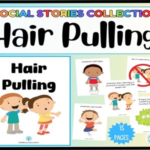Hair Pulling Social Story - Etsy