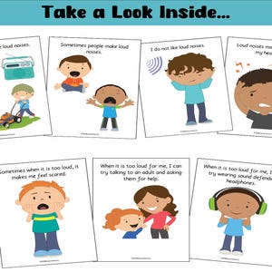 Loud Noises Social Story - Etsy