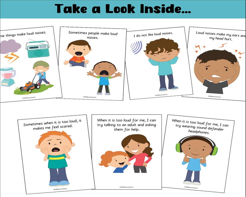 Loud Noises Social Story - Etsy