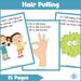 Hair Pulling Social Story - Etsy