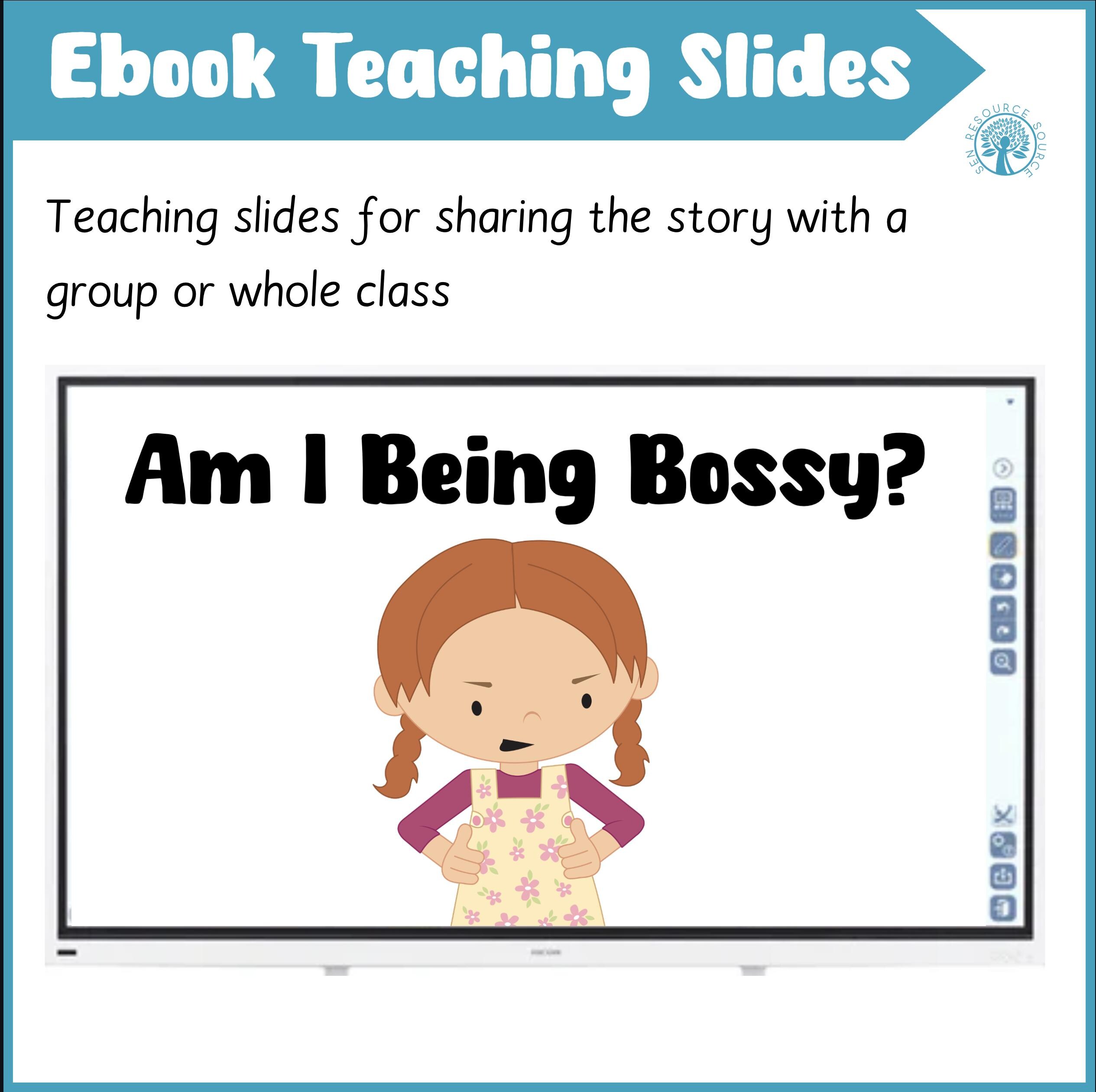 Being Bossy Social Story - Etsy