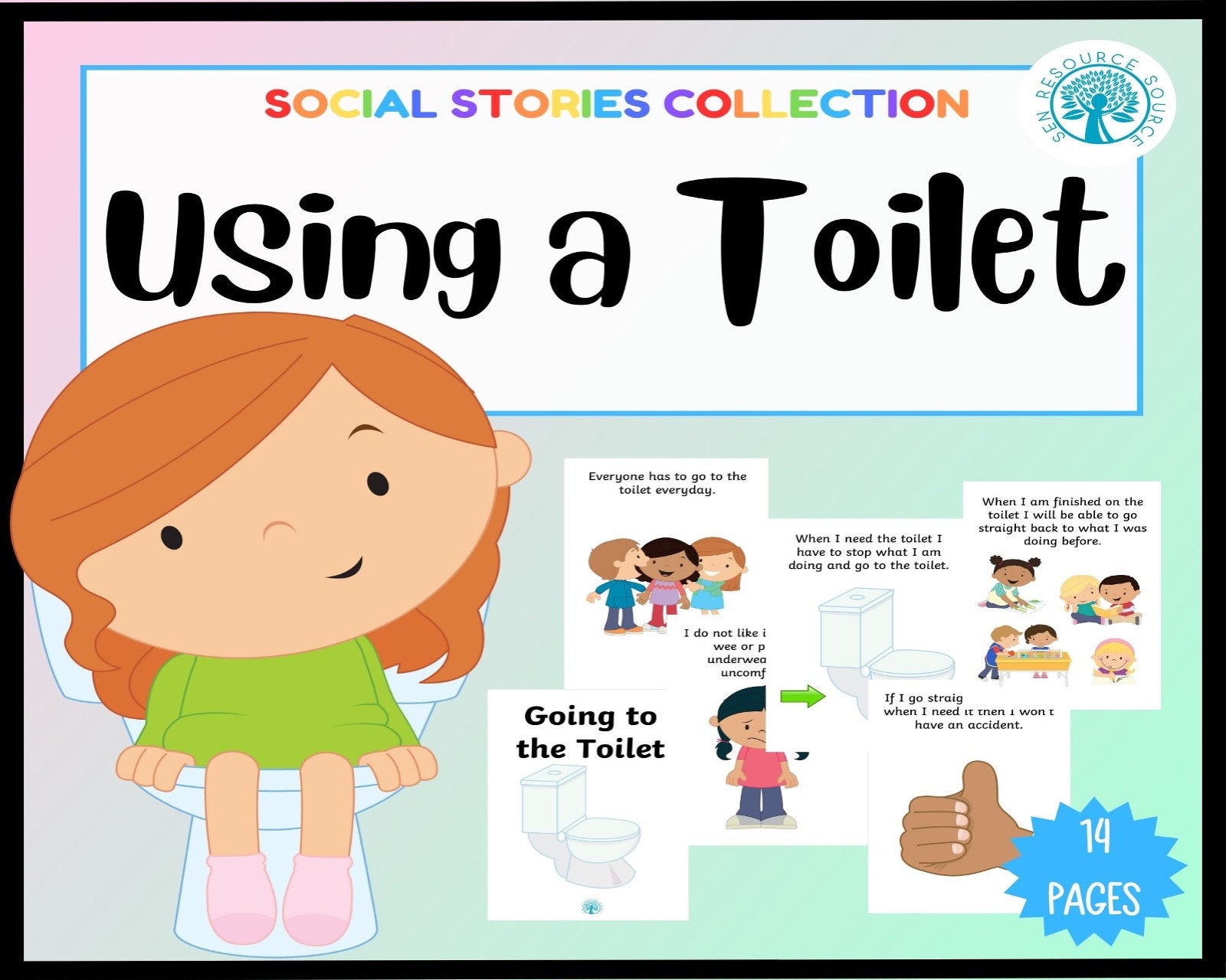 Using a Toilet Social Story - Etsy