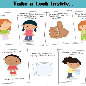 Using a Toilet Social Story - Etsy