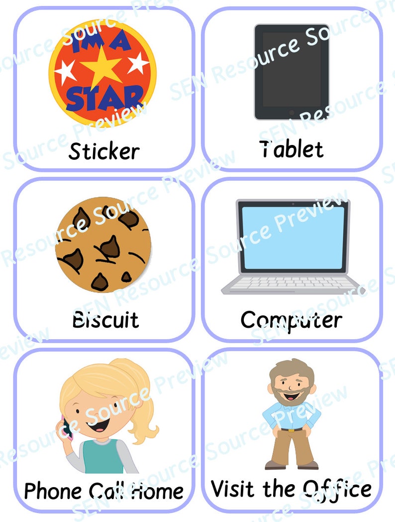 Now and Next Board With Visual Timetable and Reward Cards - Etsy