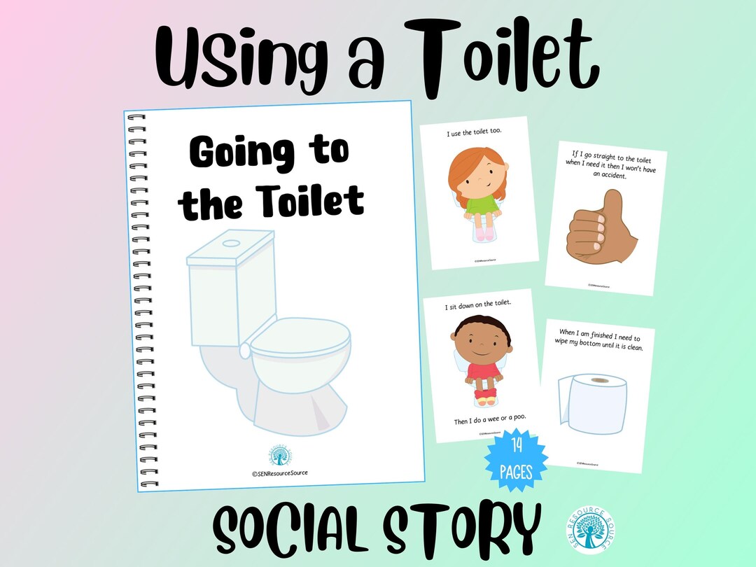 Using a Toilet Social Story - Etsy